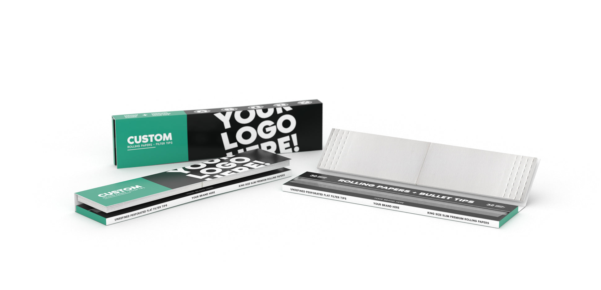 Custom Rolling Papers Booklets — Hara Supply